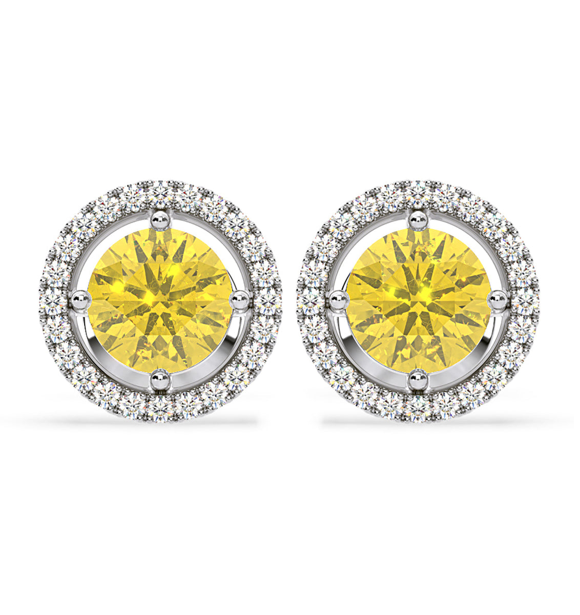 Sustainable Coloured Lab Diamond Ella Earrings – The Diamond Store