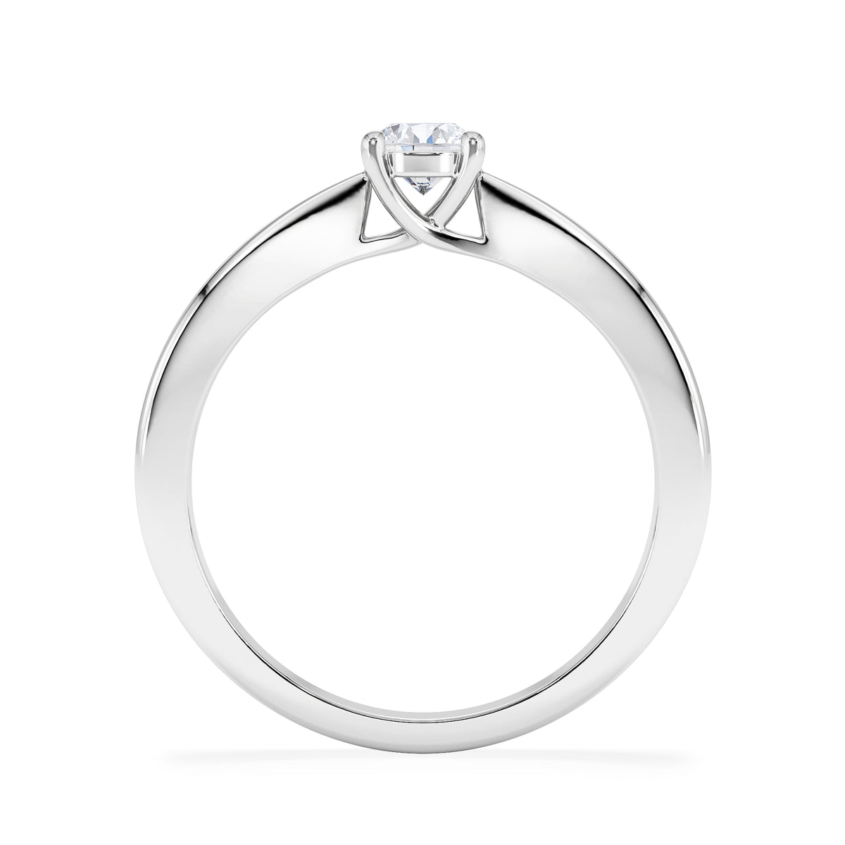 Naomi Lab Diamond Engagement Ring 0.33ct H/Si 9K White Gold – The ...