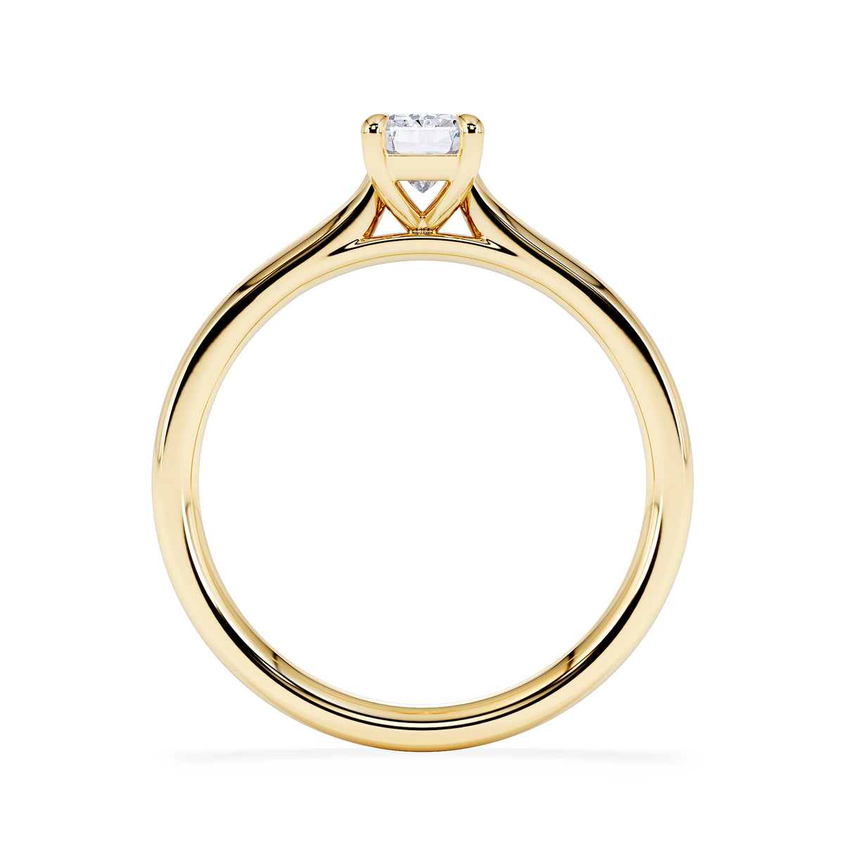 Amora Radiant 0.50ct Diamond Engagement Ring G/VS1 Set in 18K Gold ...